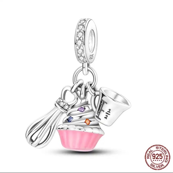 Jewelry | 925 Cupcake Baker Charm | Poshmark